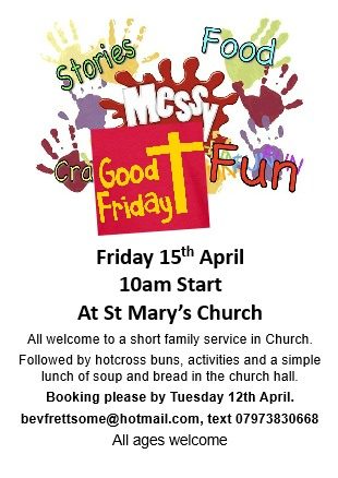 St Mary’s Church Hinckley - Busy, Open Church - 01455 234241